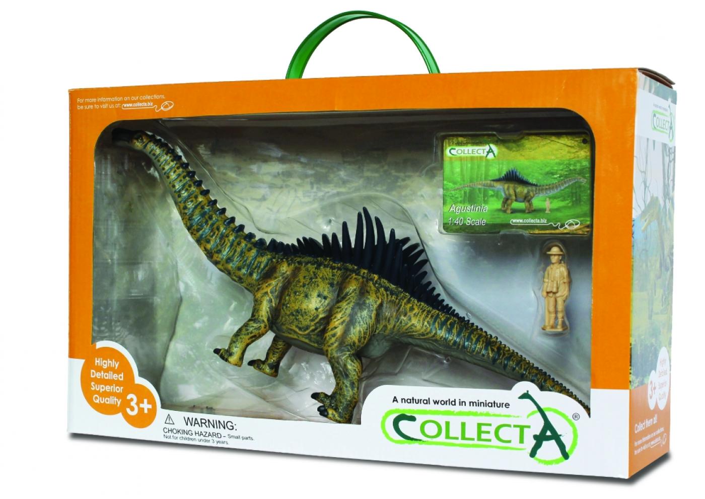 CollectA Prehistoric Deluxe 1:40: CollectA AGUSTINIA in windowbox 89164