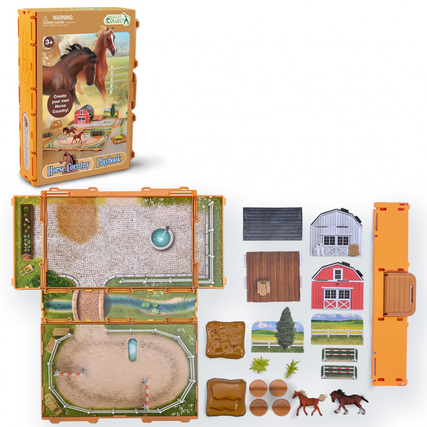 CollectA Horse Collection: CollectA CollectA Horse Country Playbook A1217