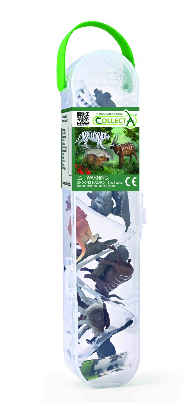 CollectA Wild Life Collection: CollectA Collecta box with mini wild ...
