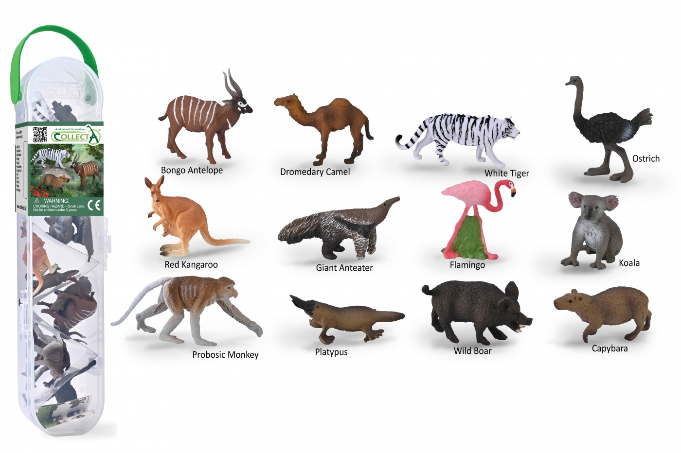 CollectA Wild Life Collection: CollectA Collecta box with mini wild ...