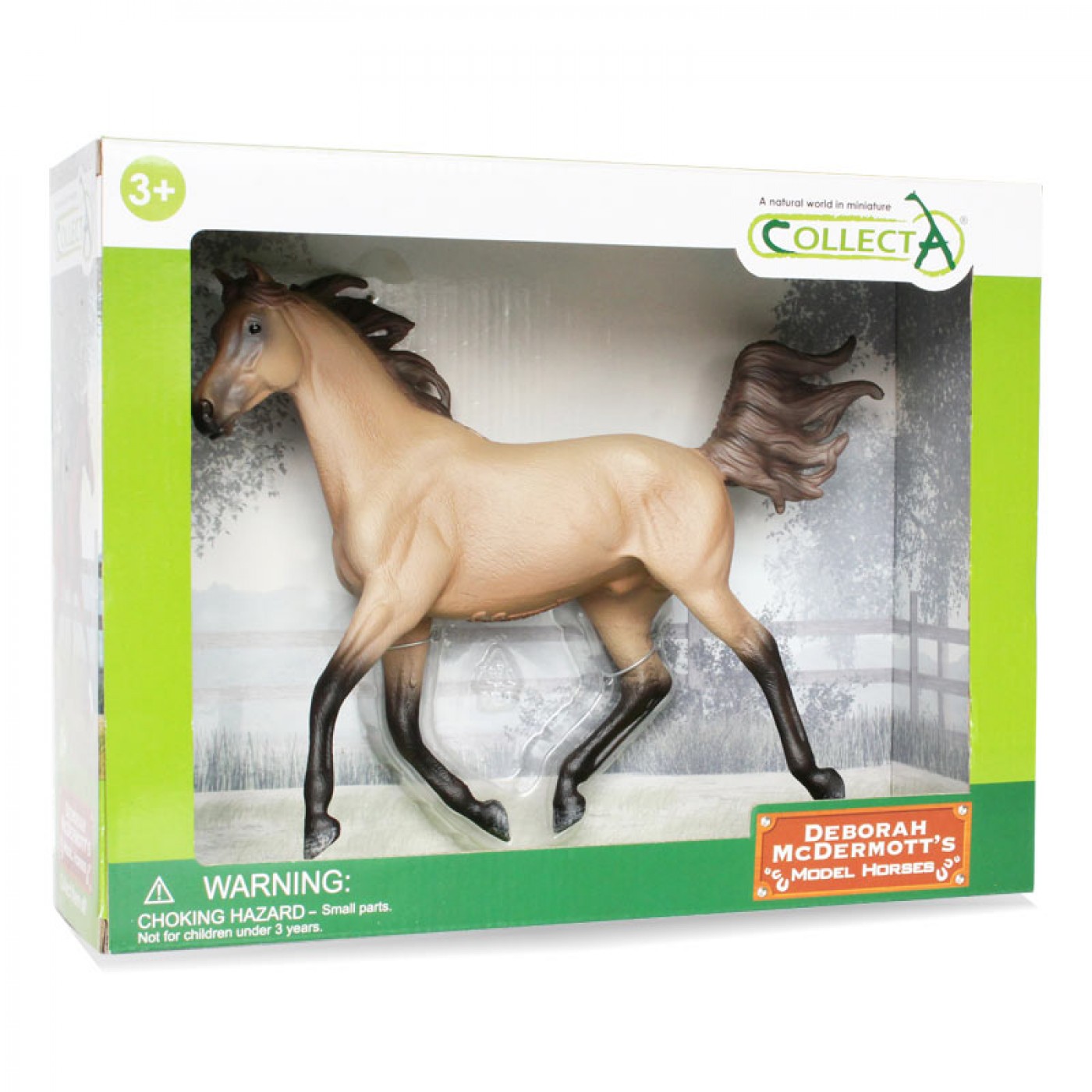 CollectA Horses Scale 1:12: CollectA Half Arabian Stallion Dunskin 84183
