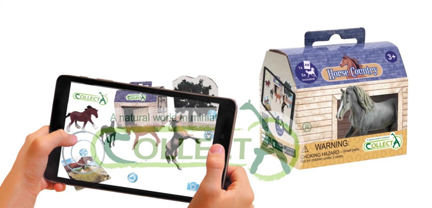 CollectA Farm Life Collection: CollectA Mini Stable gift box 84193