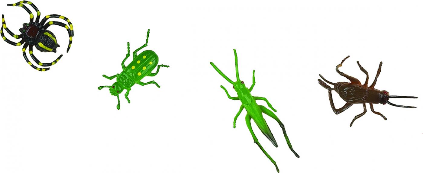 buntes Ungeziefer Set von 18 Stück i4840