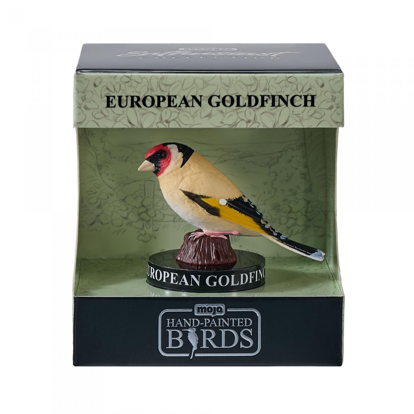 Mojo European Goldfinch figure in a display box 381124