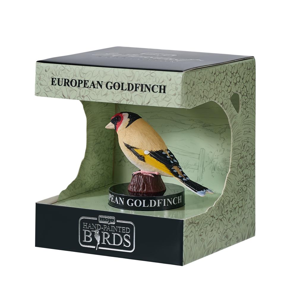 Mojo European Goldfinch figure in a display box 381124