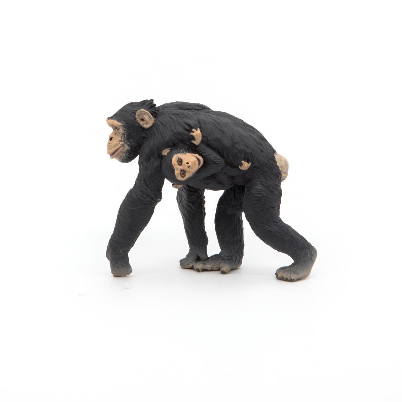 Papo Wild Animal Kingdom: Papo Chimpanzee with Baby 50194