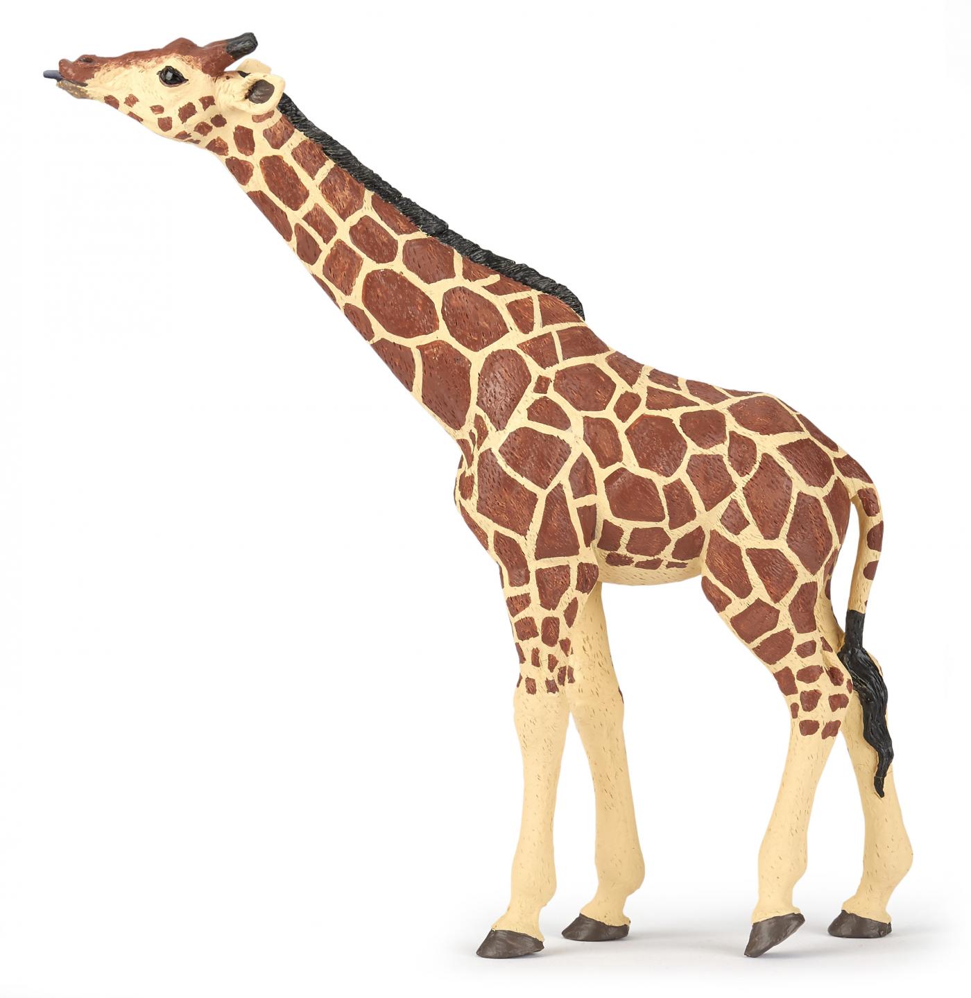 Papo Wild Animal Kingdom: Papo Giraffe with raised head 50236