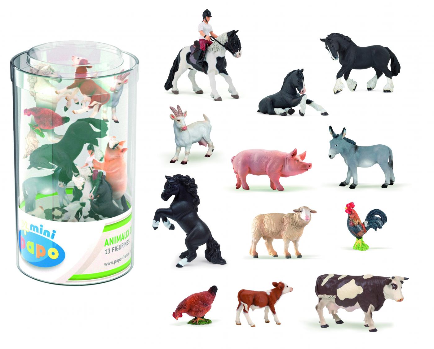 Papo 33015 Mini Tub Farm - minis at spielzeug-guenstig.de