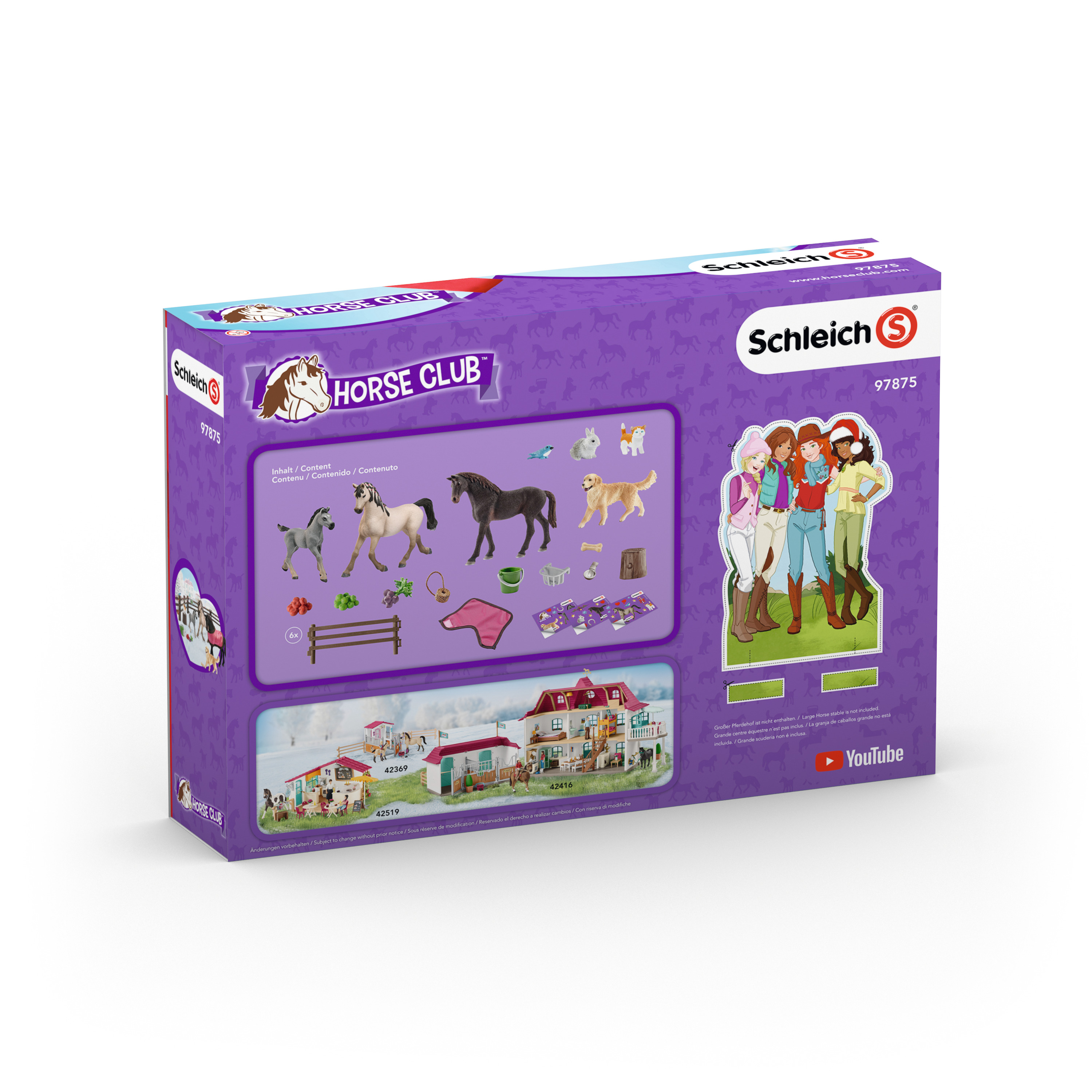 Schleich Advent Calendars: Schleich Advent Calendar Horse Club 2019 97875
