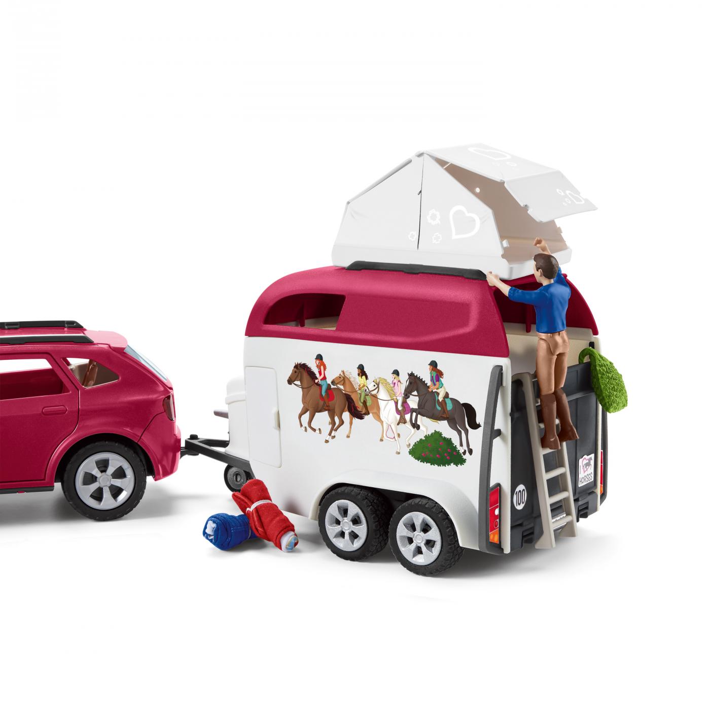 Schleich Horse Club Horses: Schleich Adventure with car and horse ...