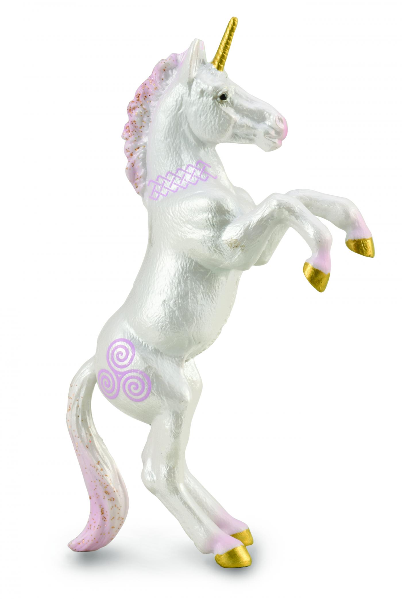CollectA Fantasy World: CollectA Unicorn Foal Rearing Pink 88855