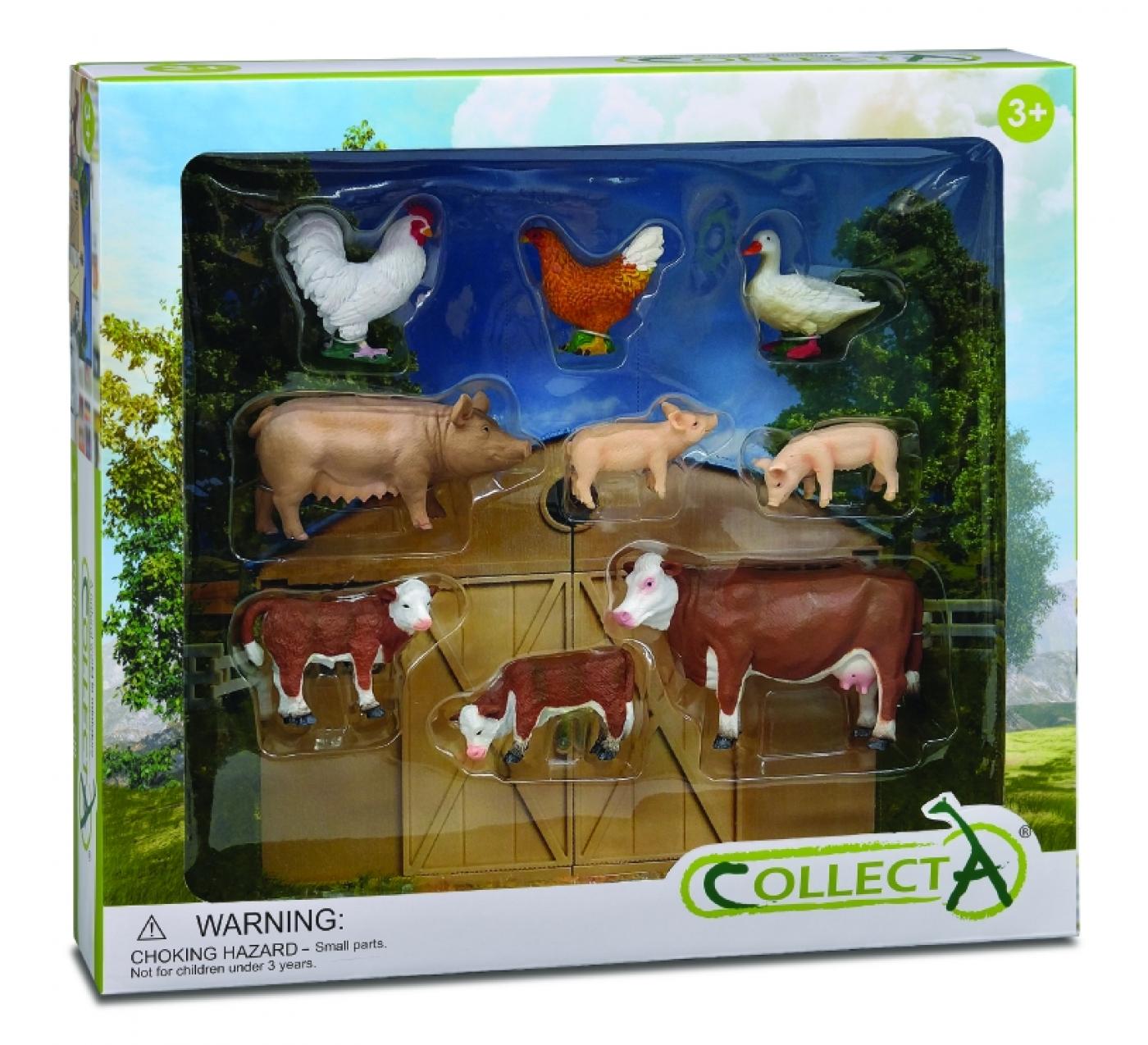 CollectA 89130 Set Farm Animals - sets at spielzeug-guenstig.de