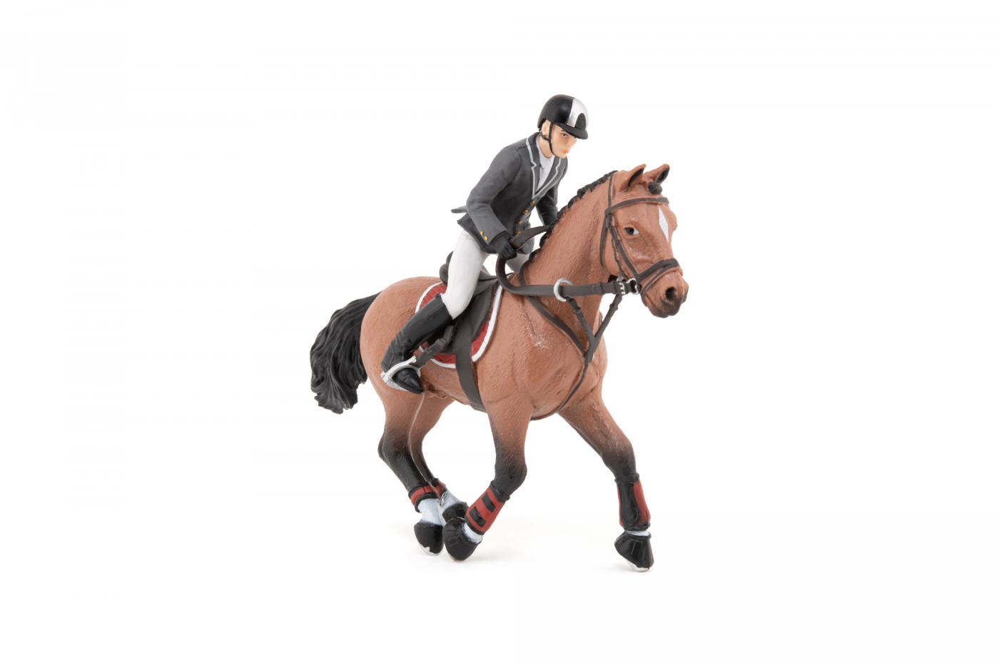 Papo Horses: Papo Competition horse and rider 51561